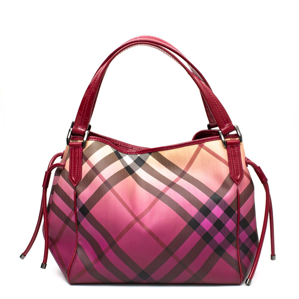 Bolsa Burberry Tote Rosa | Brechó de luxo - prettynew