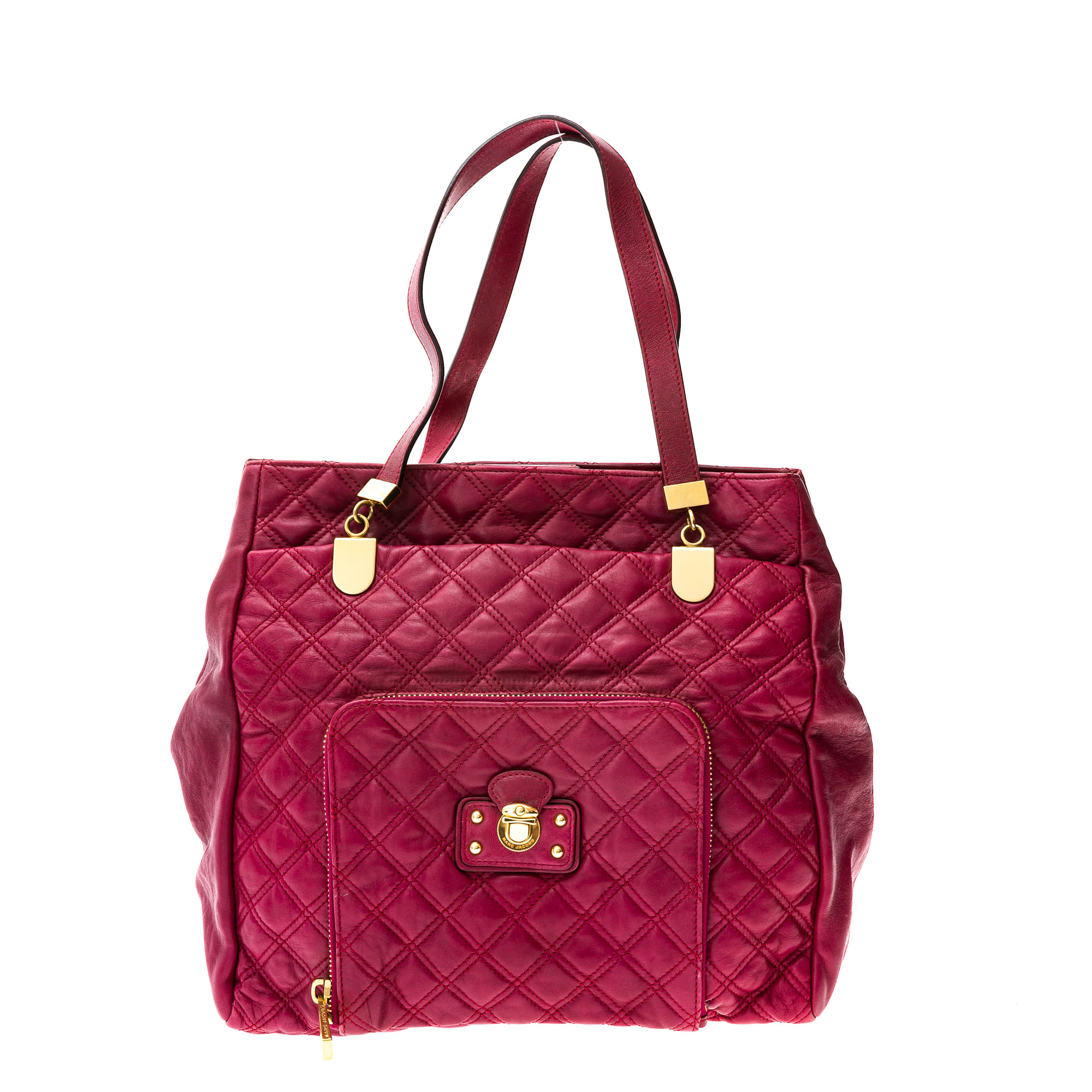 Bolsa Marc Jacobs Matelassê Couro Margeta | Brechó de luxo - prettynew